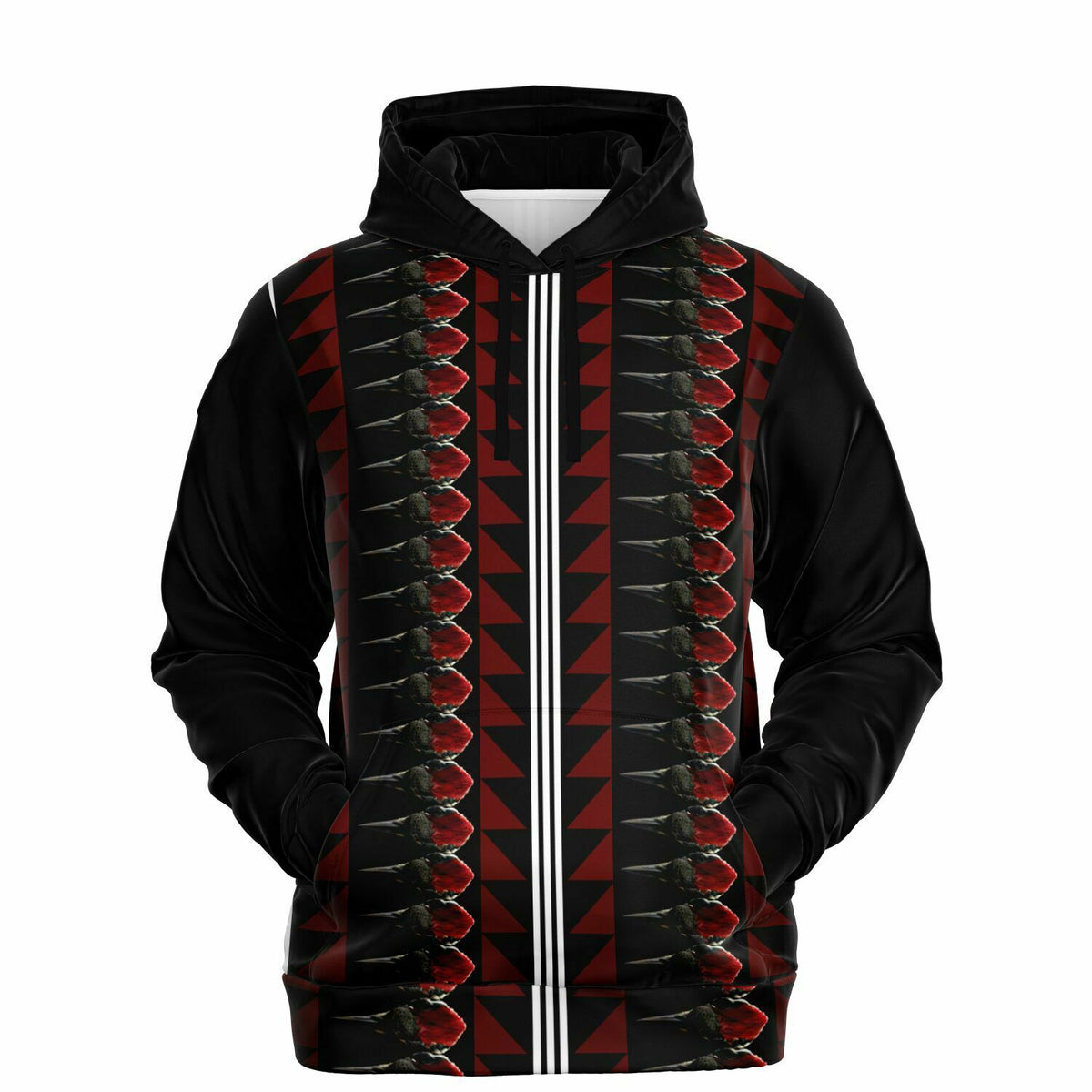 Soft Hoodie Pileated Woodpecker With Sturgeon Back Designs- AOP ...