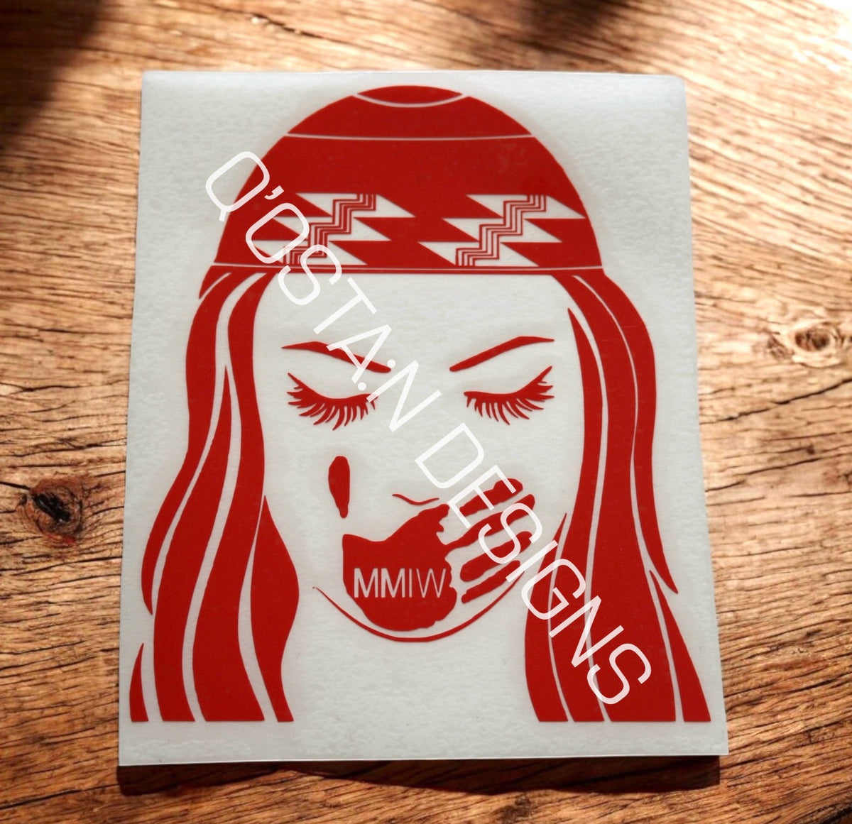 MMIW Awareness Sticker/ Decal. – qostandesigns