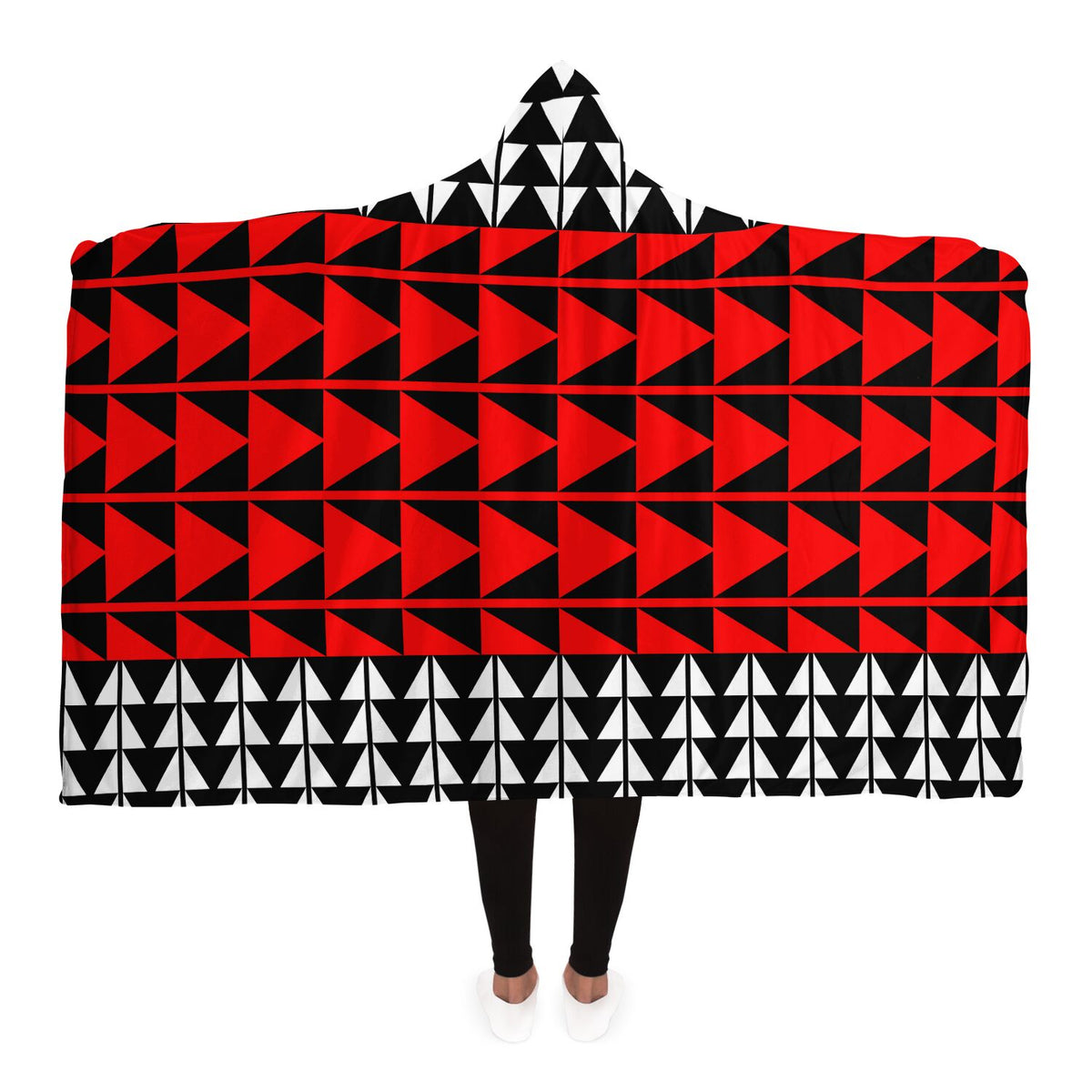 Hooded Blanket With Sturgeon Back Design – qostandesigns