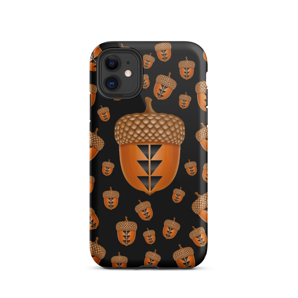 Tough iPhone Case, Acorns, Sturgeon Back Design – qostandesigns